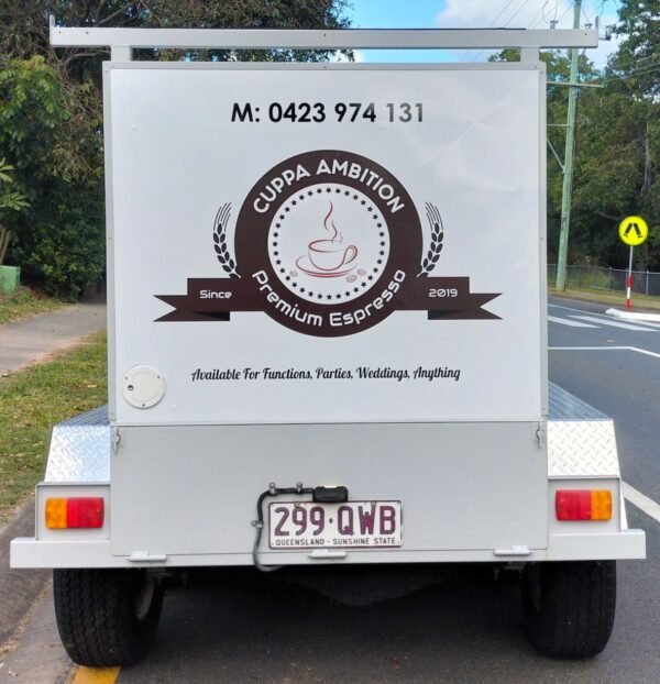 Food Trailer Signage - GURU GRAPHICS